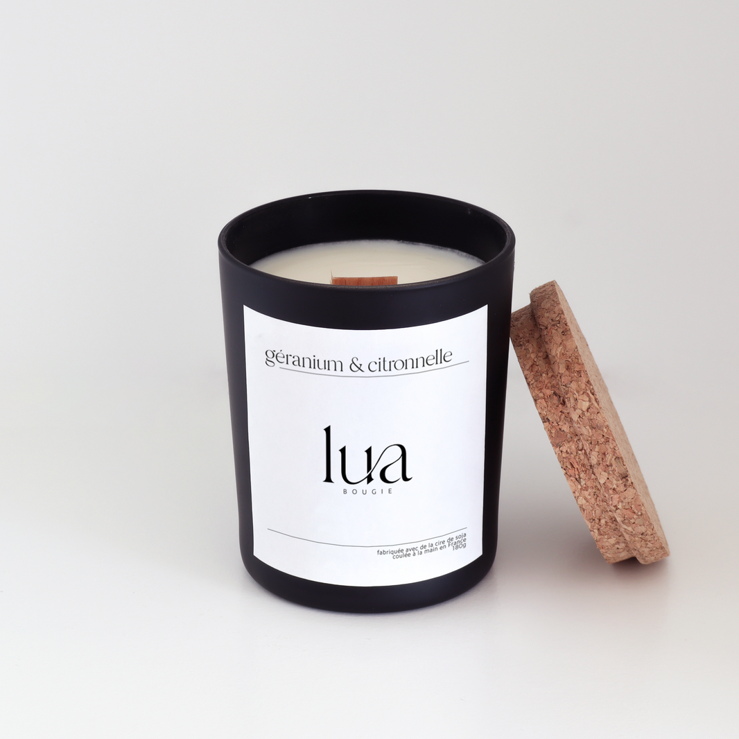 LUA - Bougies parfumées, végétales, personnalisables et rechargeables – LUA Bougie