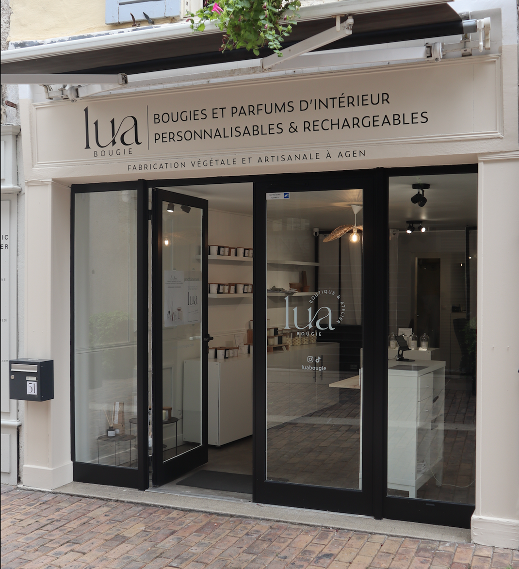 LUA - Bougies parfumées, végétales, personnalisables et rechargeables – LUA Bougie